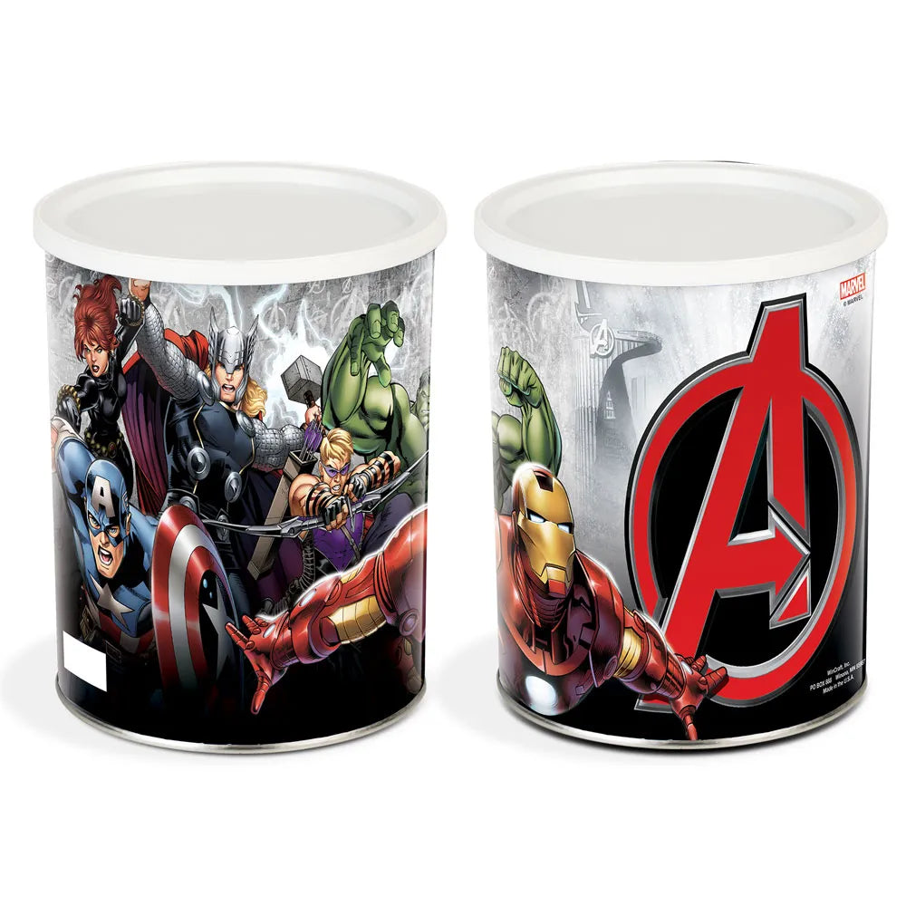 Marvel Avengers 1 Gallon Tin + Popcorn Selections – Pop Heaven