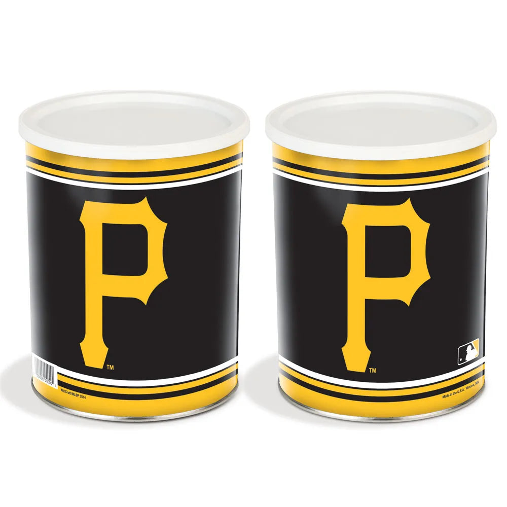 MLB- Pittsburg Pirates 1 gallon+ Popcorn Selections – Pop Heaven