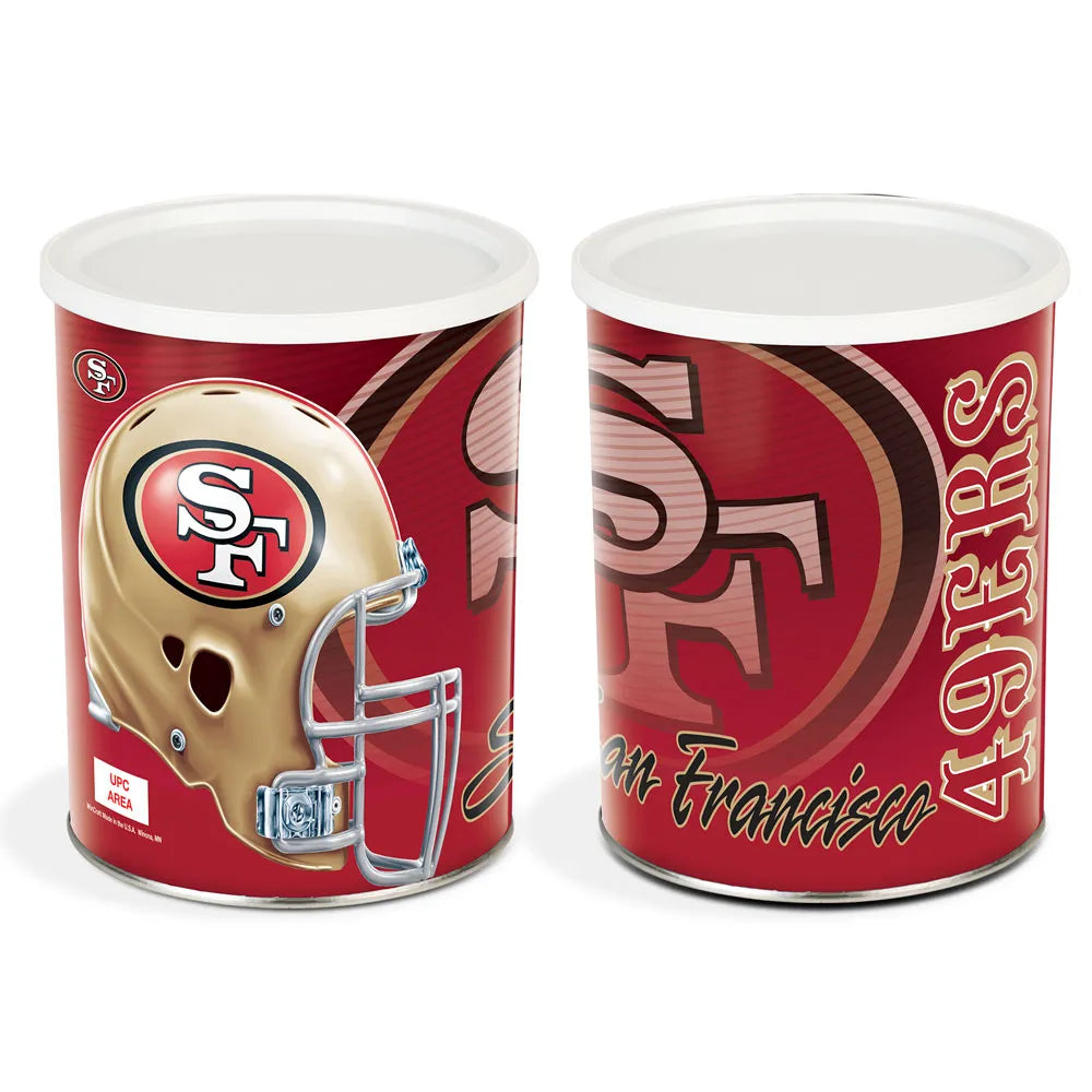 NFL- San Francisco 49er's 1 gallon+ Popcorn Selections – Pop Heaven